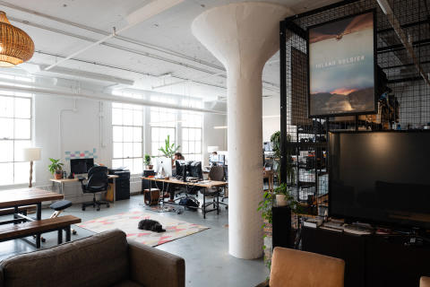 Fully-Equipped Editing Suite in a Spacious Documentary Film Office ...