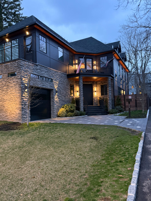 Luxury Modern Black Mansion in NYC | Iconic Interiors, Cinematic 25 ...