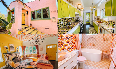 Colorful & Maximal Designer's Home, Los Angeles, CA | Production ...