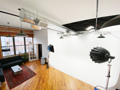 Pre-Lit 3-Wall Cyclorama Film Photo Video Industrial Cyc Studio ...