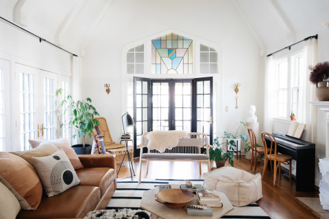 1928 Tudor with Modern Decor, ft. on Domino, Magnolia Network, Kansas ...