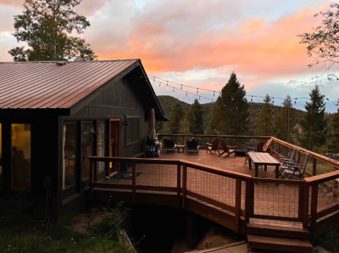 Mountain Modern Minimal Cabin, Conifer, CO | Event | Peerspace