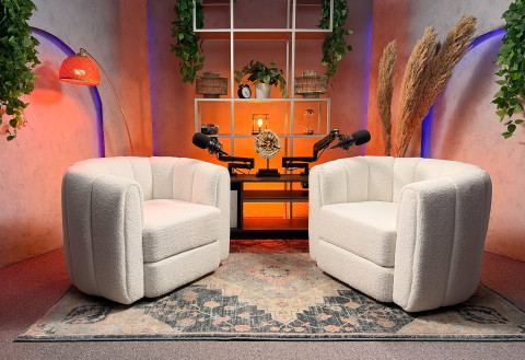 Open Set Studios | 2 Person Podcast Studio #2, San Antonio, TX | Production | Peerspace