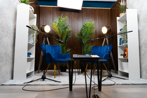 Video Podcast Studio In Greenwich, London | Production | Peerspace