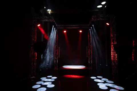 Studio Noir | Studio Noir - 900SF warehouse - DMX lighting programmed ...