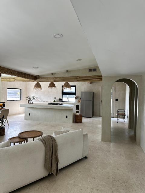 Tulum meets Mediterranean microcement house, Sylmar, CA | Production ...