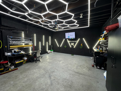 Renovated Garage Set Up For Car Customization and Auto Work, Brooklyn ...