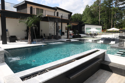 Modern Mansion with Resort Backyard., Decatur, GA | Production | Peerspace