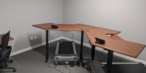 Ergonomic Private Office With Treadmill Desks (Northup Room), Bellevue ...
