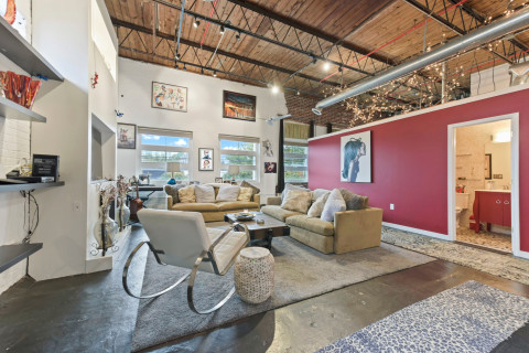 Castleberry Loft with Private Rooftop of skyline View, Atlanta, GA ...