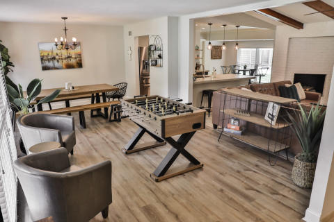 minutes to downtown, ranch house, modern, bohemian furnishings ...