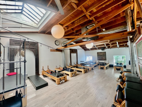 Pilates Studio with Bow-truss Ceiling, LOS ANGELES, CA | Production ...