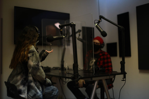 Downtown Commercial High Tech Podcast Studio, Newark, NJ | Production | Peerspace