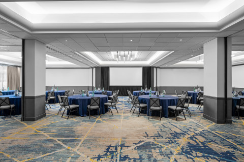 Ballroom in newly renovated, centrally located, Santa Clara hotel ...