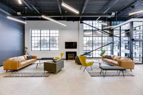 Modern Open Concept Lounge/Cafe, Oakville | Event | Peerspace