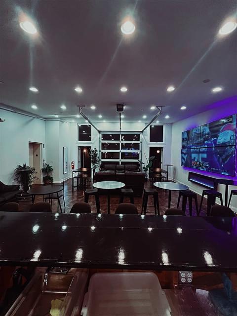 Rooftop lounge with bar & huge 280 inch Tv, Pittsburgh, PA | Off-Site ...