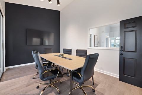 Anchored Media Studios | Modern Conference Room with Smart TV, Laurel ...