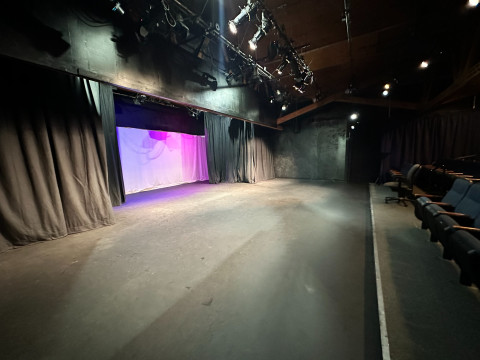 Charming East Hollywood Intimate Theater with Bow and Truss Ceiling ...