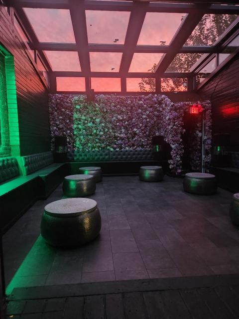 U St NW Corridor Lounge with Unique In/Outdoor Space, Washington, DC ...