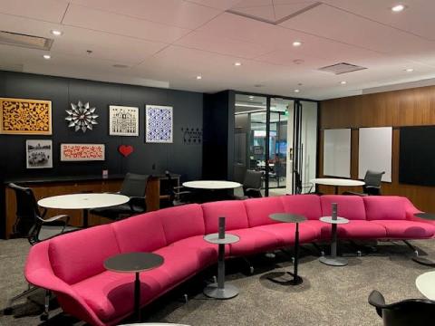 Woven Workspaces | The Pitch Room: a sophisticated, state-of-the-art ...