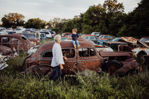 70s Muscle Car Graveyard - 100 acre salvage yard, Graham, TX ...