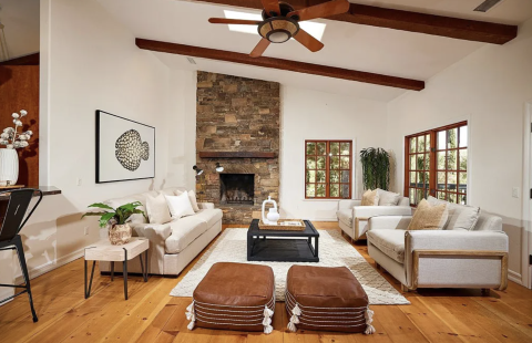 Spacious Modern Ranch Style Home With Horse Stables, Encinitas, CA ...