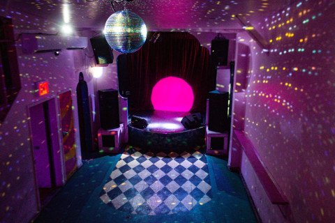 Eccentric Bushwick Bar/Venue with Distinctive Decor, Lighting, and In ...