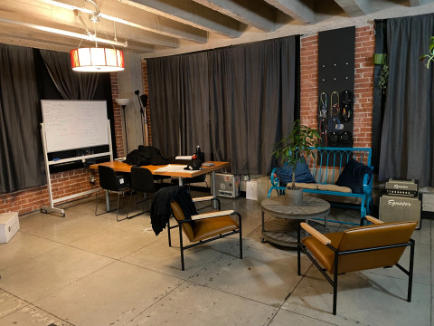 Downtown Loft with Recording & Dance Studio and Large Open Kitchen with ...
