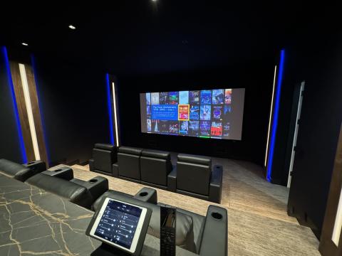 State of the art Movie Theater at Audio/Visual Showroom, San Diego, CA ...