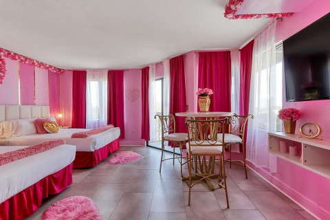 All Pink Condo with nice Terrace, Orlando, FL | Production | Peerspace
