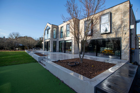 Open-plan modern house on 5 an acre with Shooting Studio and private ...