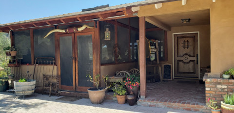 Stunning secluded mountain ranch house with panoramic views and ...