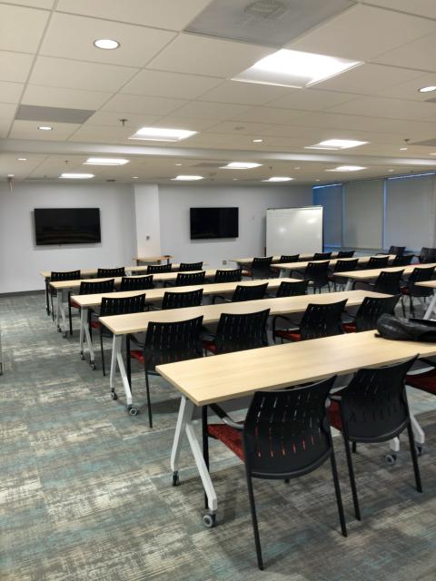 Classroom Style Conference Space (TR 115 AB combined), Fairfax, VA ...