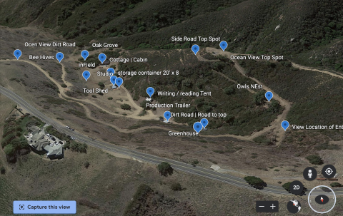 Lookout Ranch 20 + acres with over 18 locations featuring Ocean Views ...