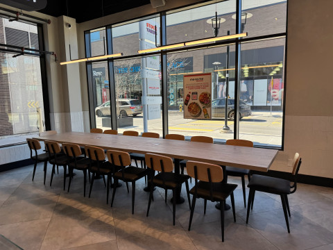 Stylish Restaurant with a 20-Person Table – Perfect for Corporate ...