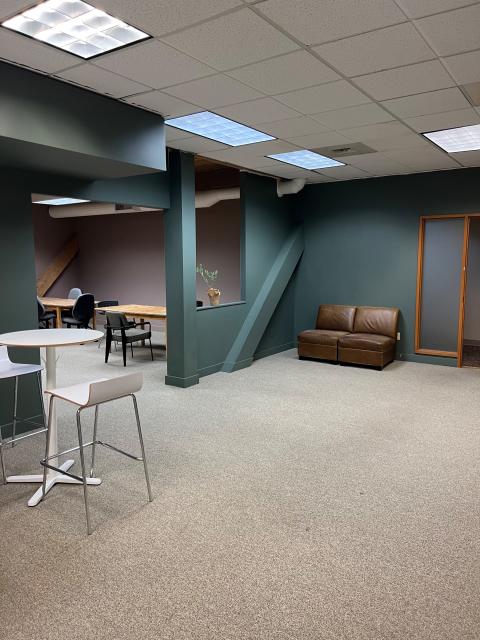 Exposed Wood Beam High Ceiling Event Space in Downtown, Seattle, WA ...