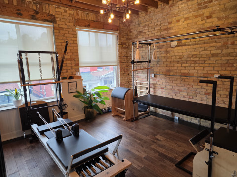 Pilates Studio in Downtown Toronto with Reformer and Cadillac trapeze ...