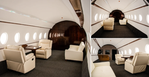 Unique Private jet Studio featured in many Magazines and music videos ...