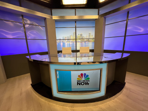 Broadcast Studio with Newsdesk, Miami Lakes, FL | Production | Peerspace