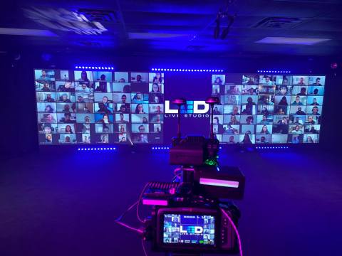 LED Live Studio | Video Studio with Large LED screen in Tampa bay area ...