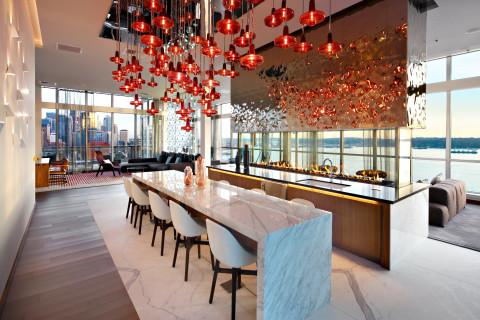 Stunning Sky Lounge and Terrace with Incredible Views, Seattle, WA ...