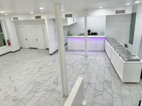 All White Multipurpose Event Space Loft with Wall to Wall Windows in ...