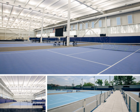 Huge Facility with Tennis Courts and Iconic Design, New York, NY ...
