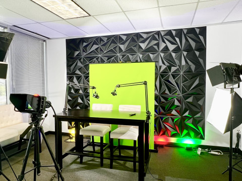 Northside of Houston Podcast recording studio, houston, TX | Off-Site ...