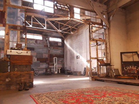 Scrappy Studios | Junky Loft Style Warehouse & Man Cave - Neon Signs ...