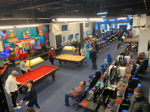 Loft in gaming lounge downtown for party and play, RAHWAY, NJ | Event ...