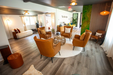 The Rest Spot | Indoor/Outdoor Event Oasis w/ Lounge, Cafe, Patio, Tiny ...
