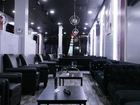 Versatile + Sophisticated Lounge with Bar, Stage, DJ Booth and More ...