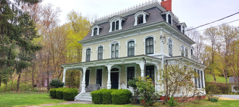 1869 Second Empire Victorian on 1 Acre with Carriage House, Cold Spring ...