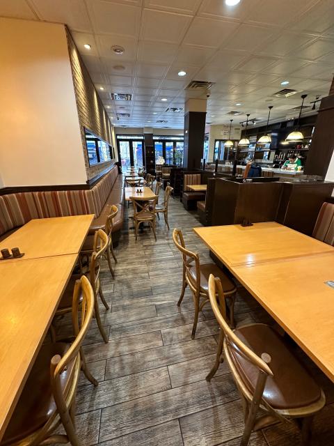 Classic Italian Restaurant with Rustic Brick Wall, New York City, NY ...